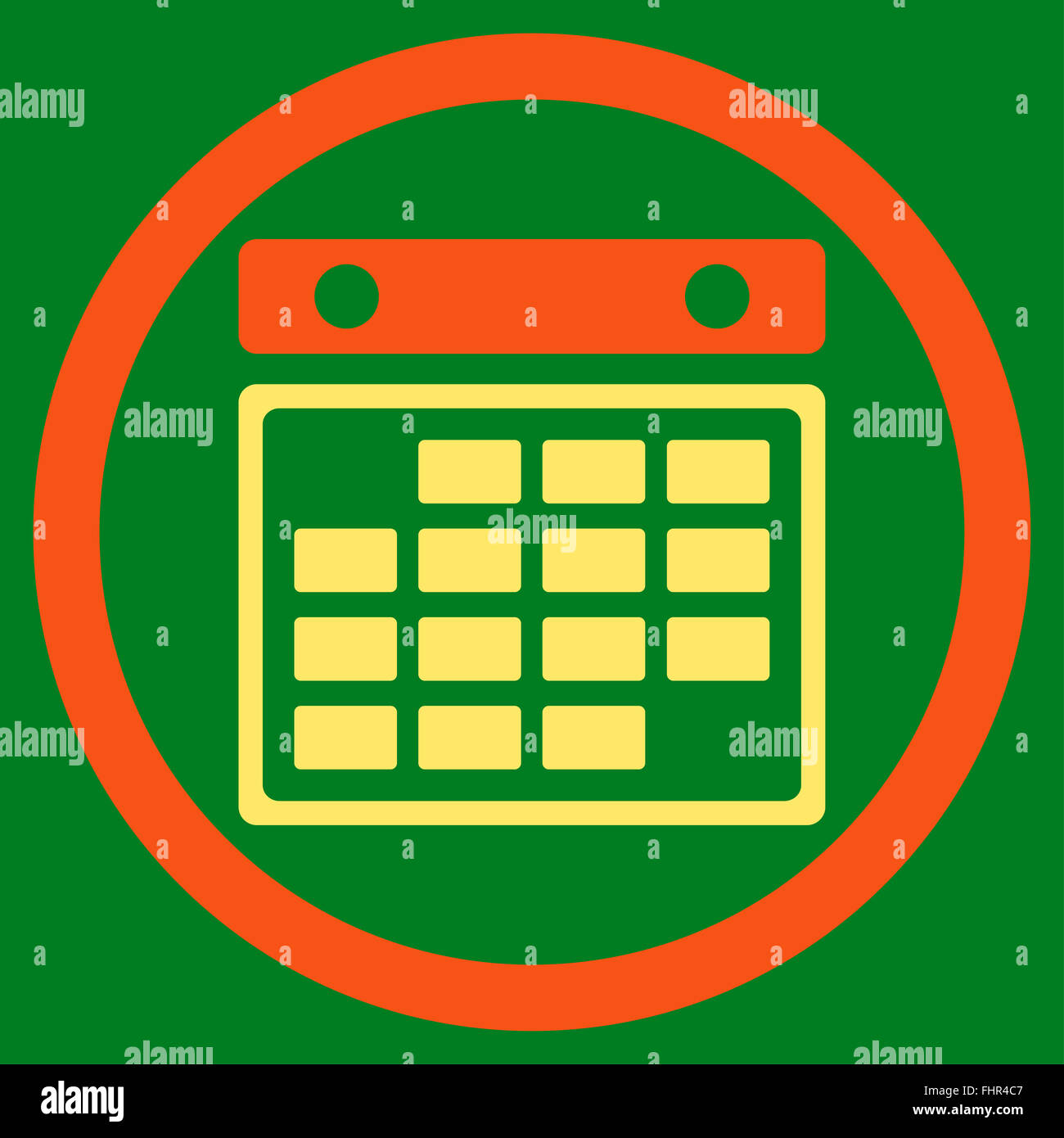 Month Calendar Icon Stock Photo - Alamy