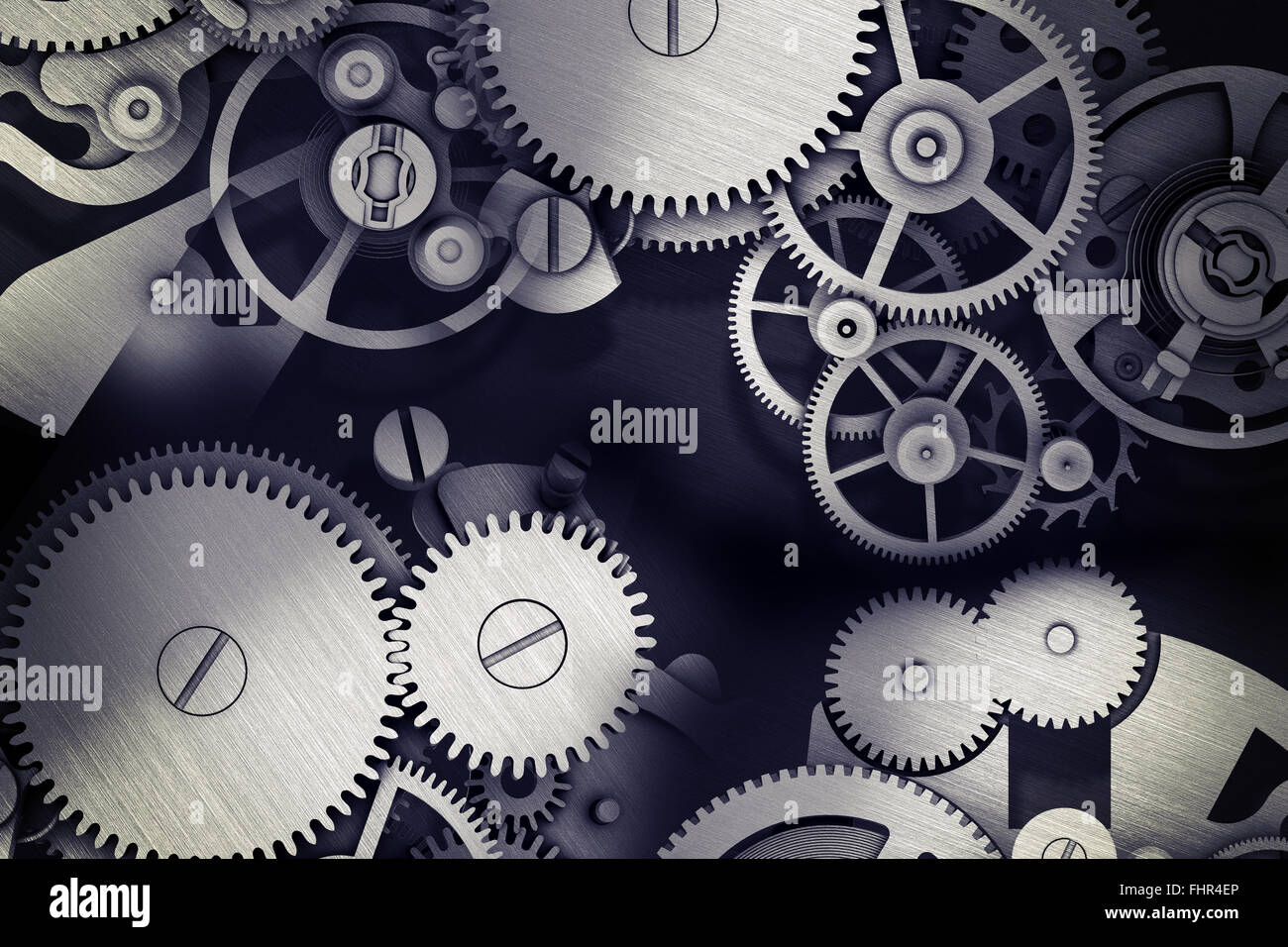 Set of mechanical gears Stock Photo - Alamy
