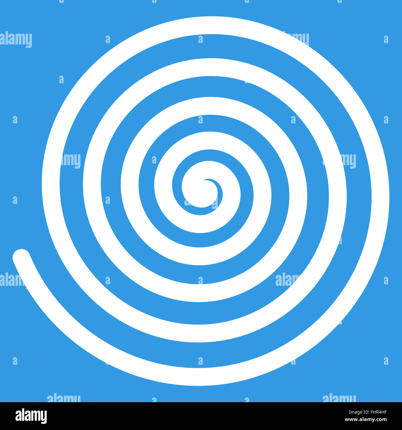 Hypnosis Flat Icon Stock Photo - Alamy