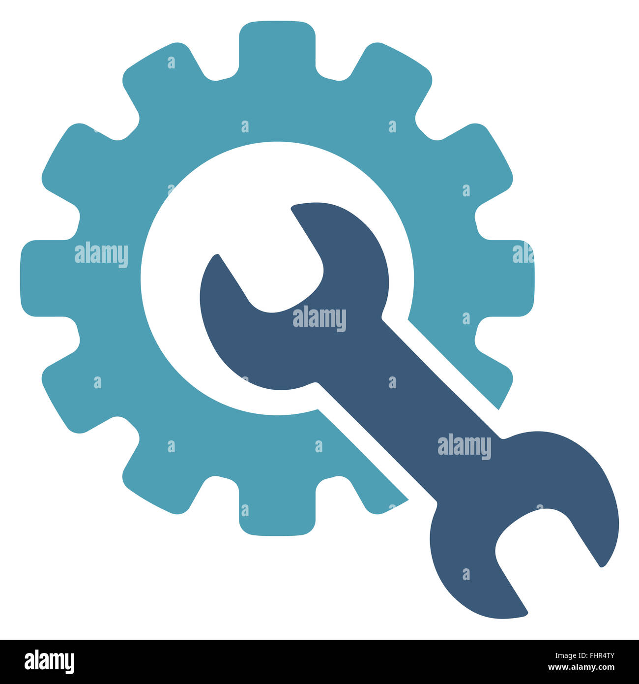 Service Tools Icon Stock Photo - Alamy