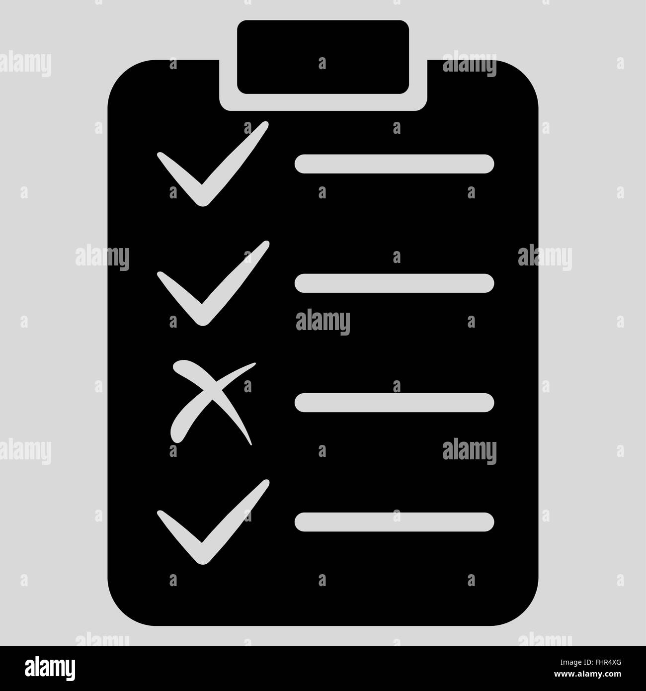 Task list item Black and White Stock Photos & Images - Alamy