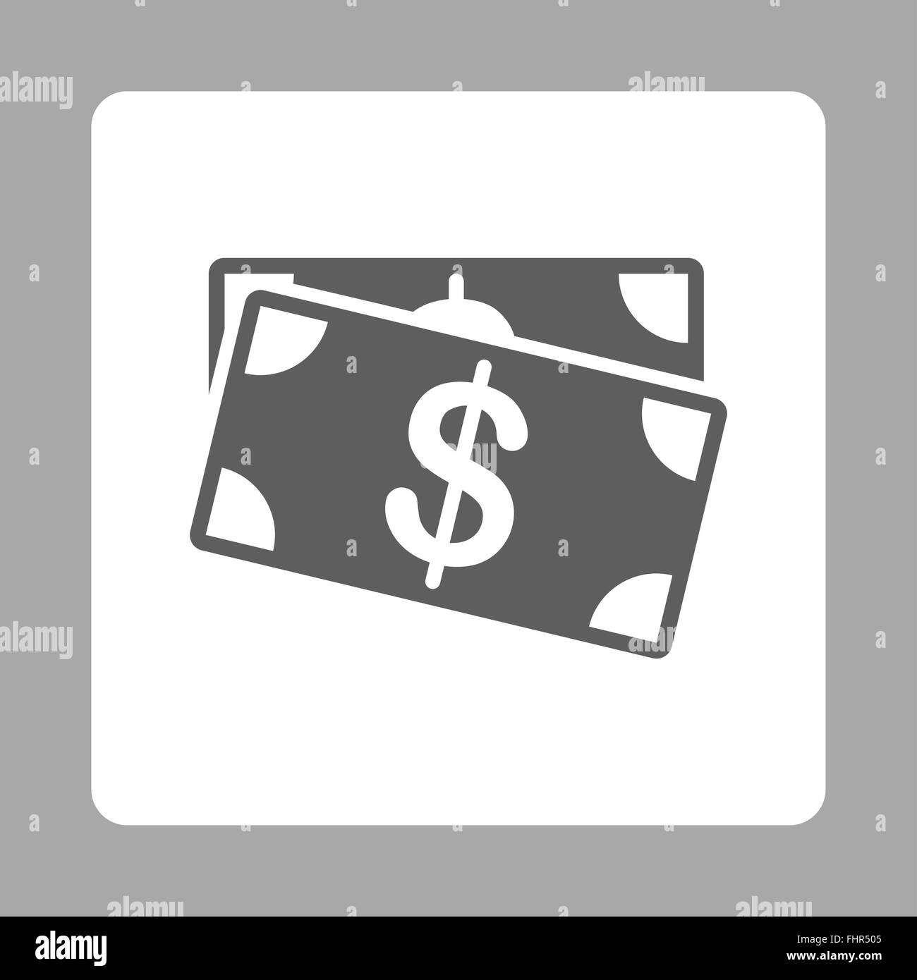 Dollar Banknotes icon Stock Photo - Alamy
