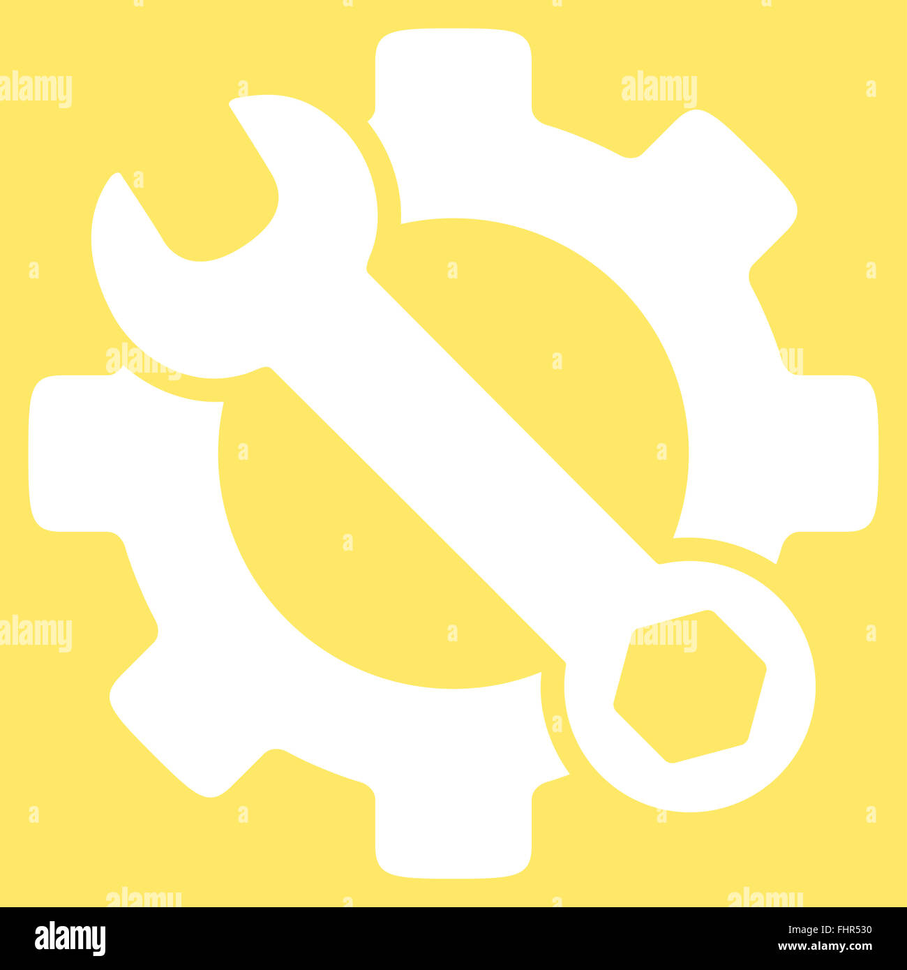 Service Tools Icon Stock Photo - Alamy