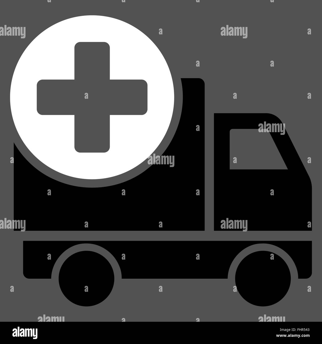 Medical Delivery Icon Stock Photo - Alamy