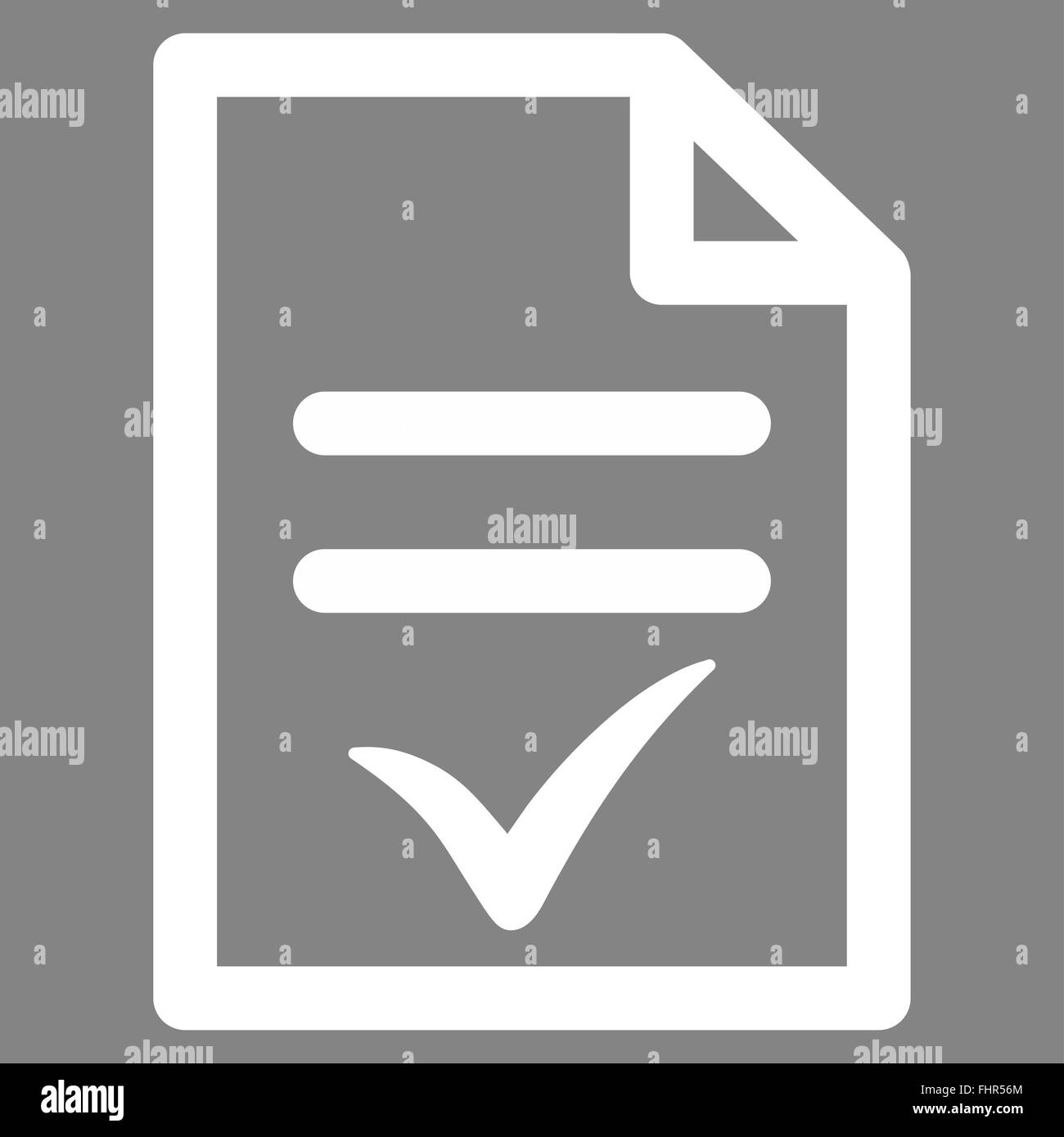 Valid Document Vector Icon Stock Photo - Alamy
