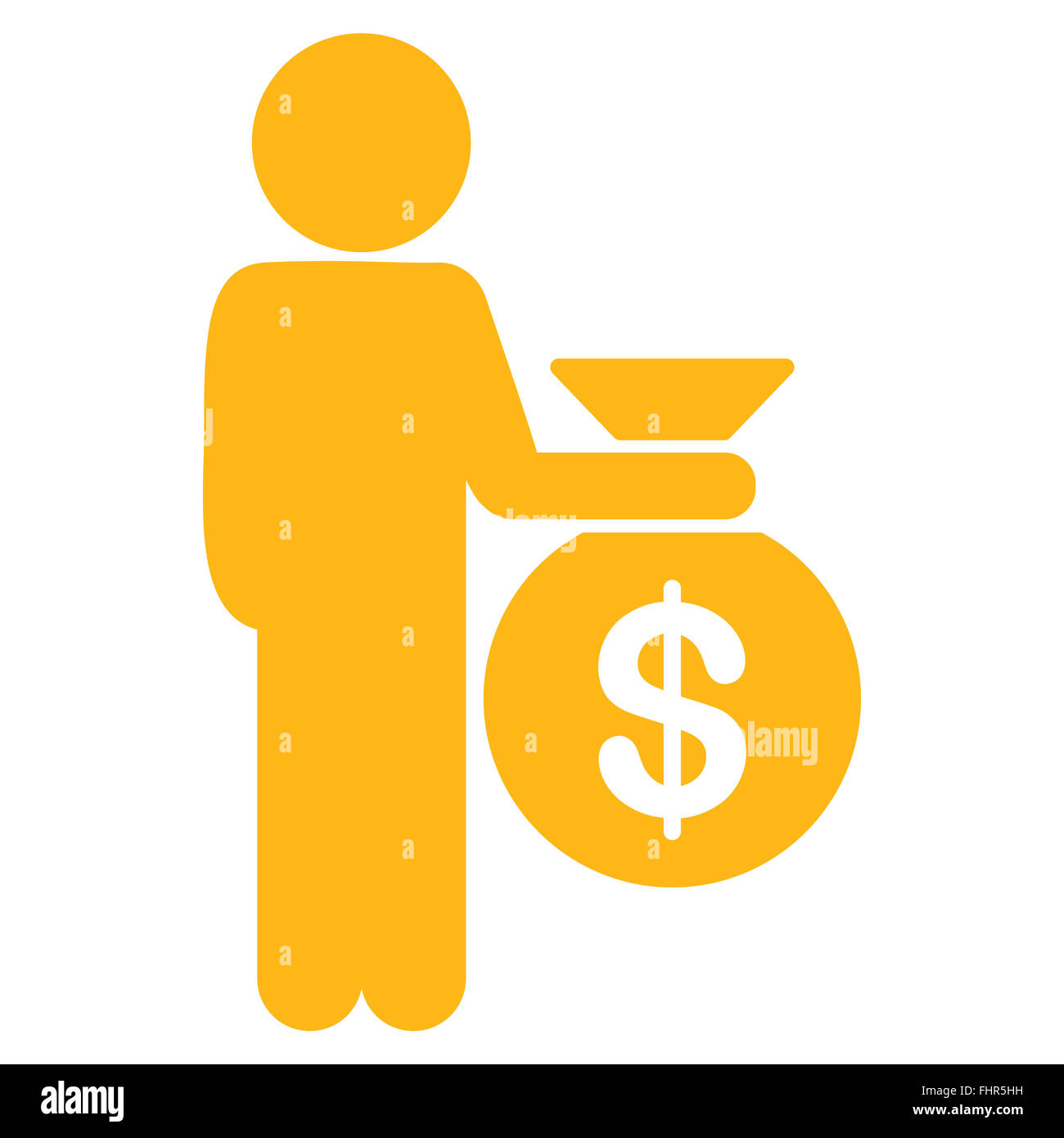 Person Investor Icon Stock Photo - Alamy