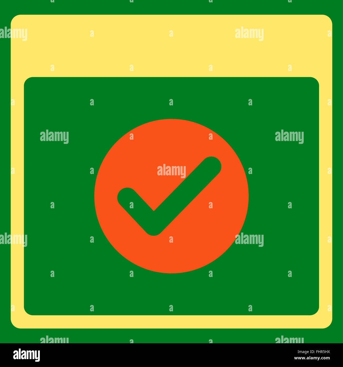 Ok Day Icon Stock Photo - Alamy