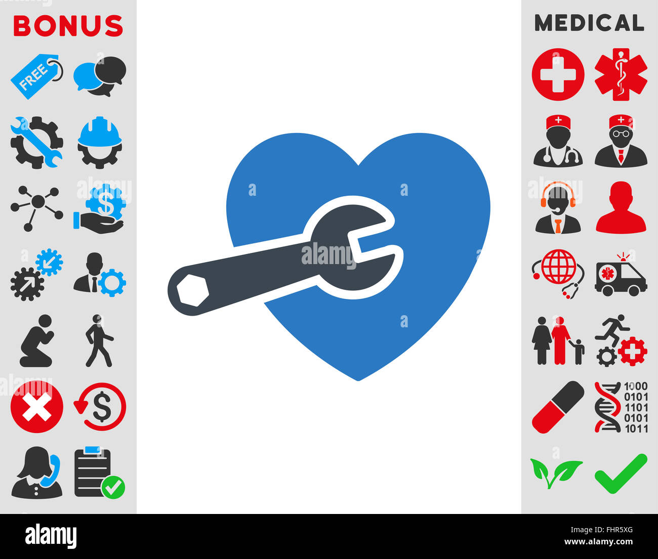 Heart Surgery Icon Stock Photo - Alamy