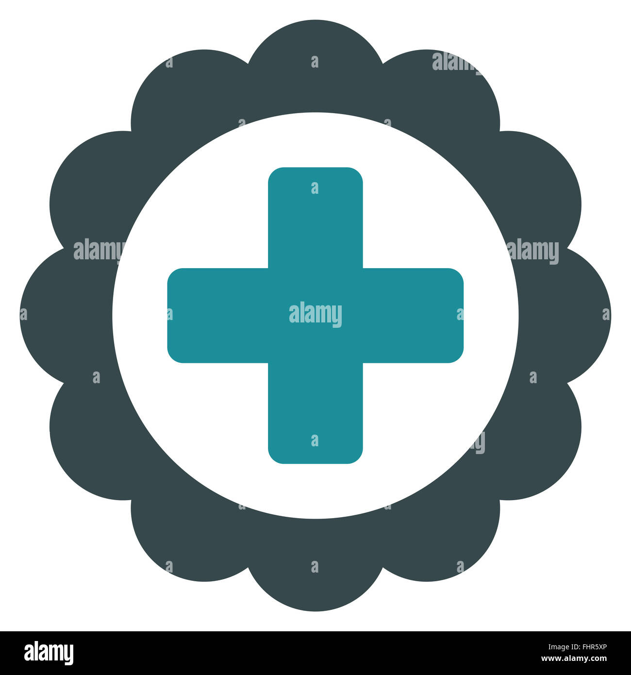 Medical Sticker Icon Stock Photo - Alamy