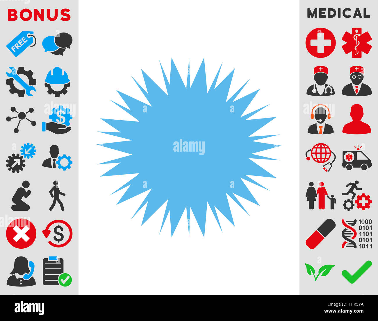 Microbe Spore Icon Stock Photo - Alamy