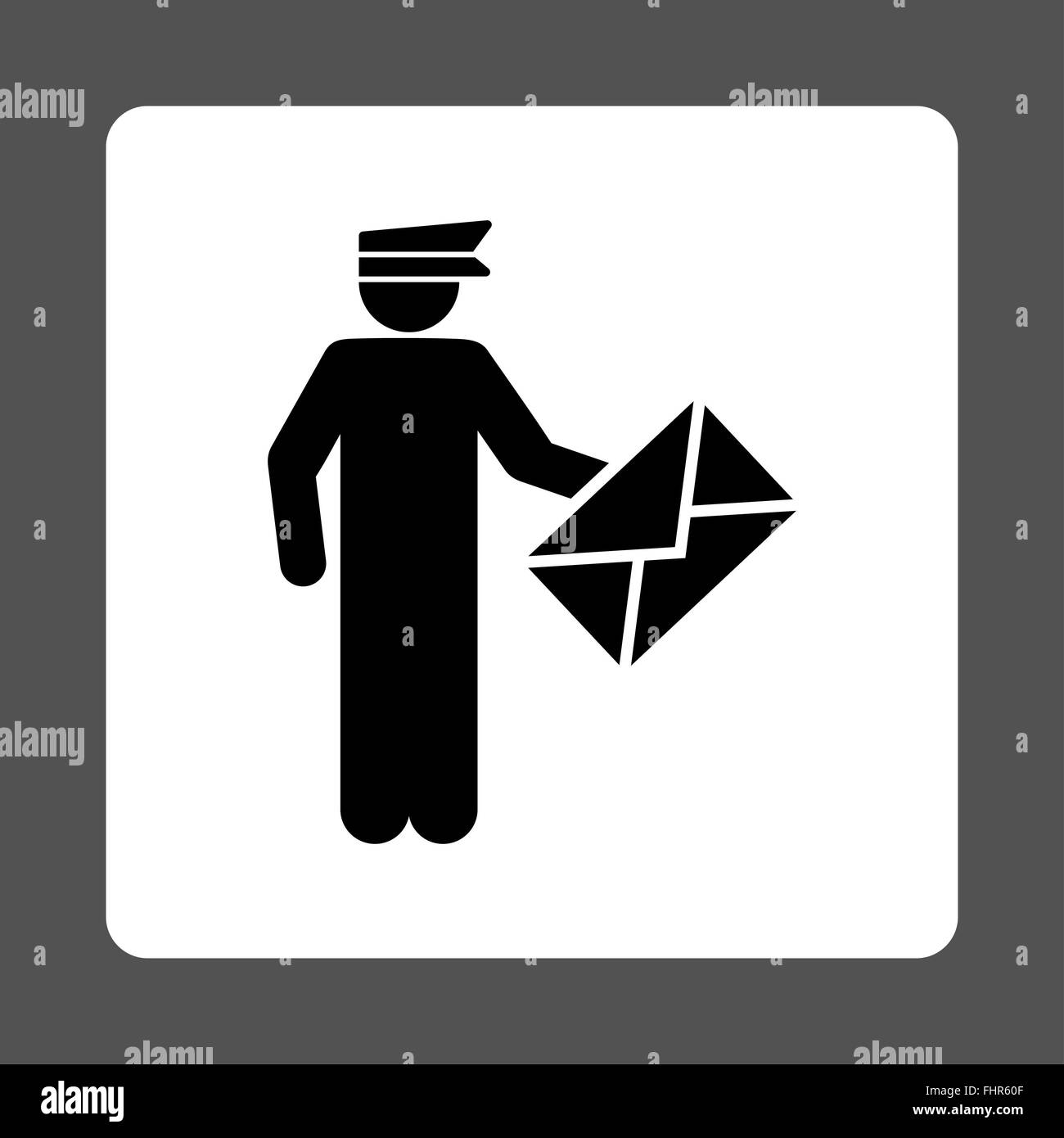 Postman cap Black and White Stock Photos & Images - Alamy