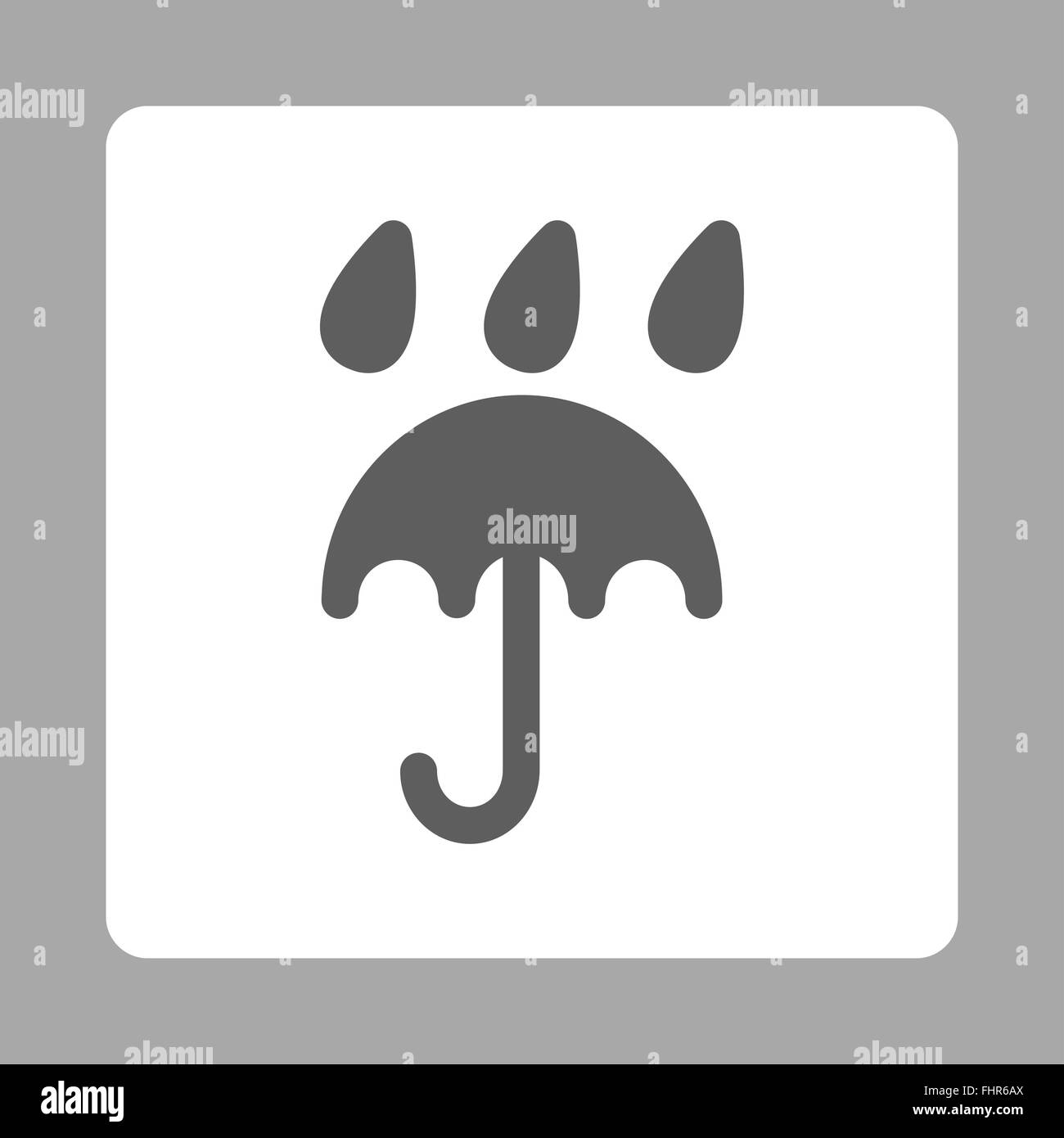 Rain protection icon Stock Photo - Alamy