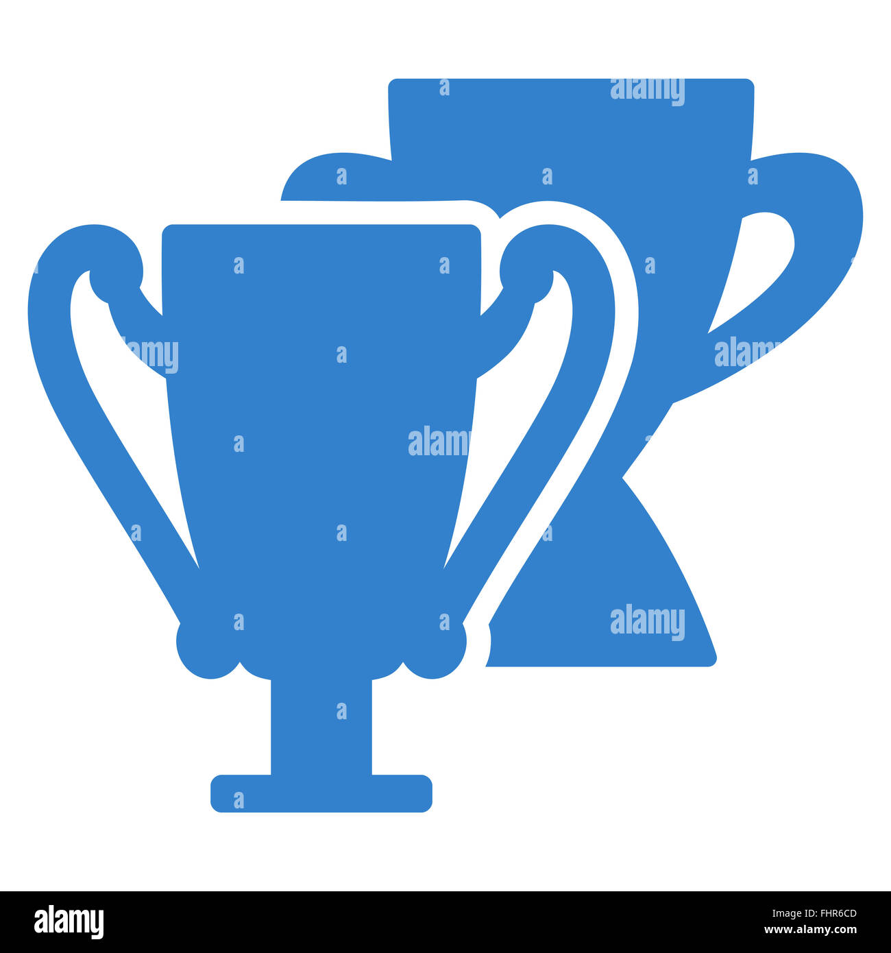 Trophy cups icon from Competition amp; Success Bicolor Icon Set Stock ...