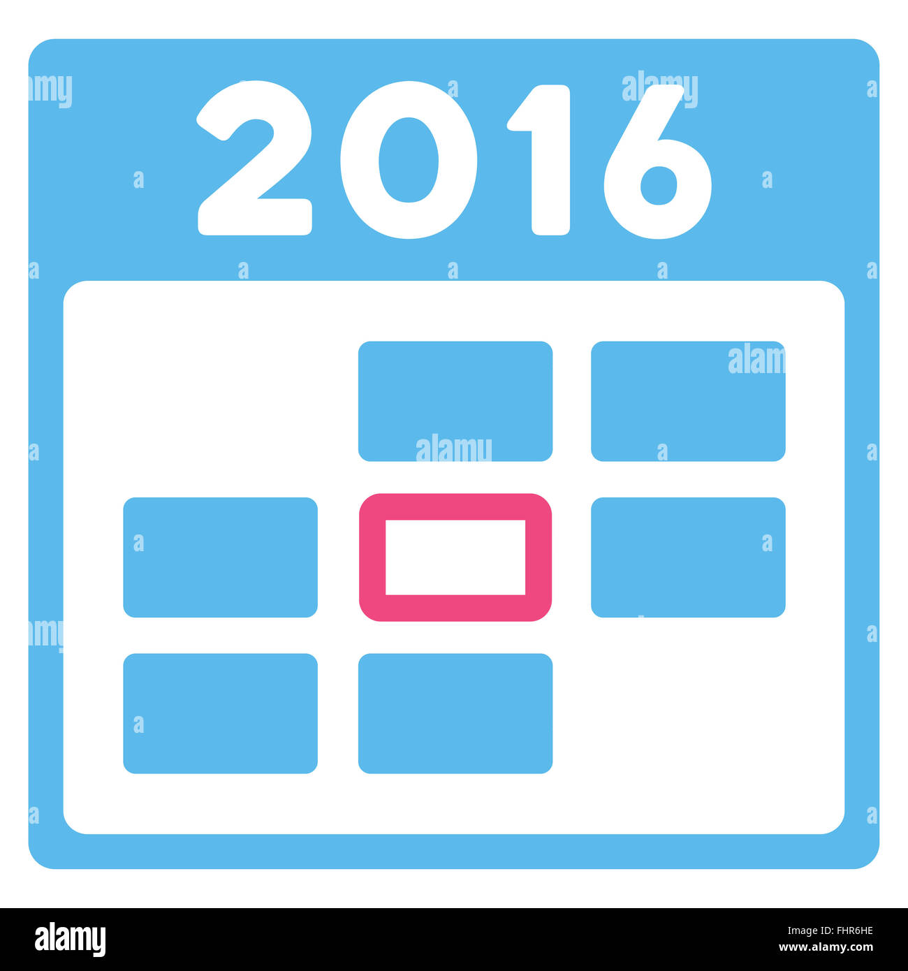 2016 Plan Date Icon Stock Photo - Alamy