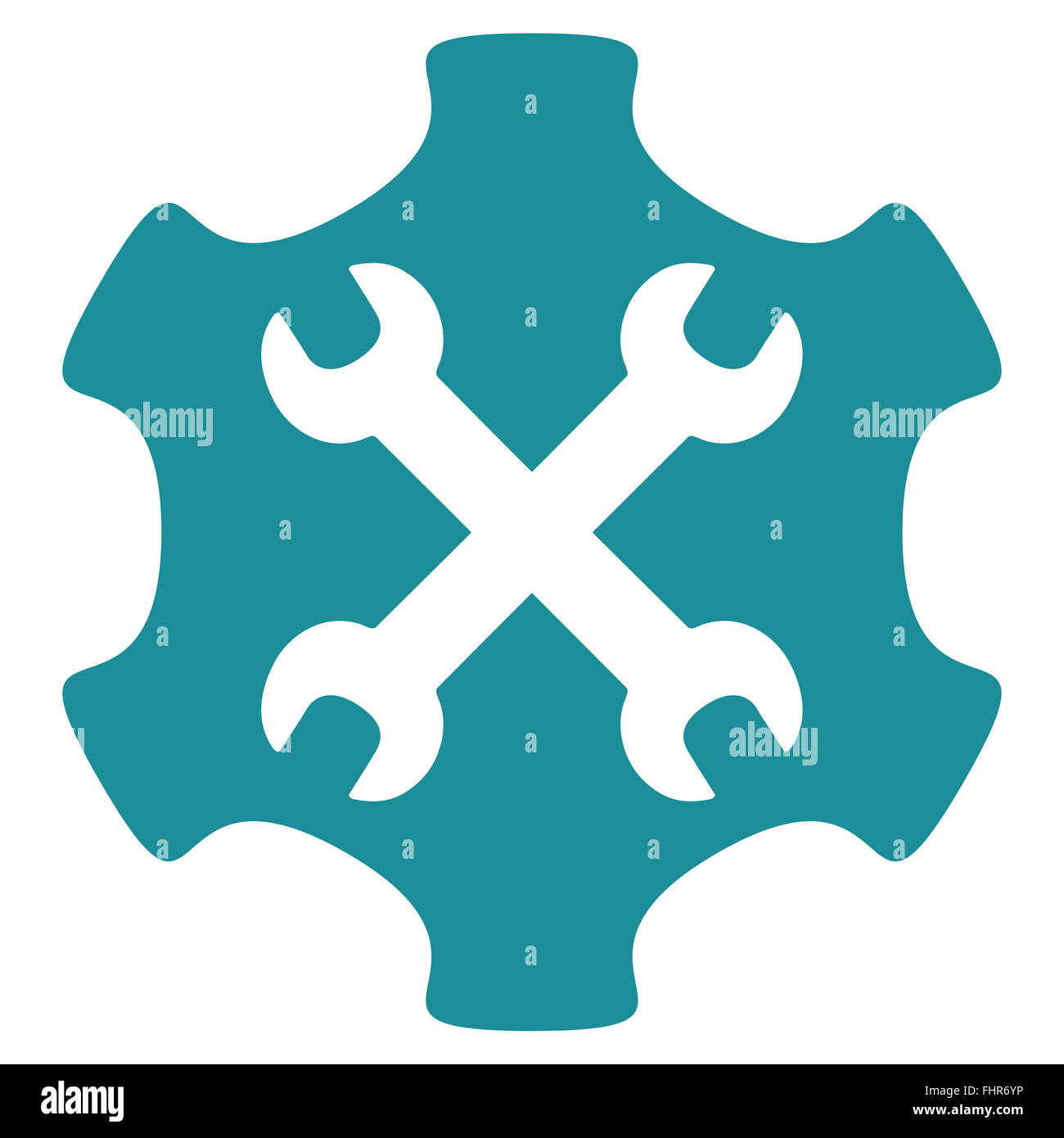 Service Tools Icon Stock Photo - Alamy