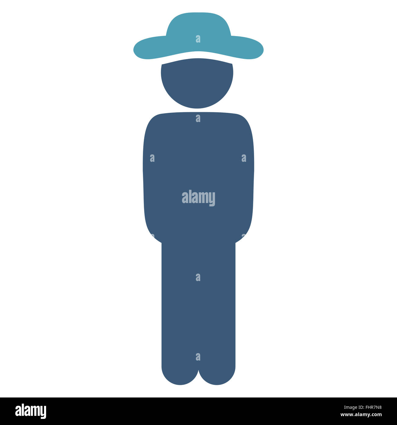 Human Standing Icon Stock Photo - Alamy