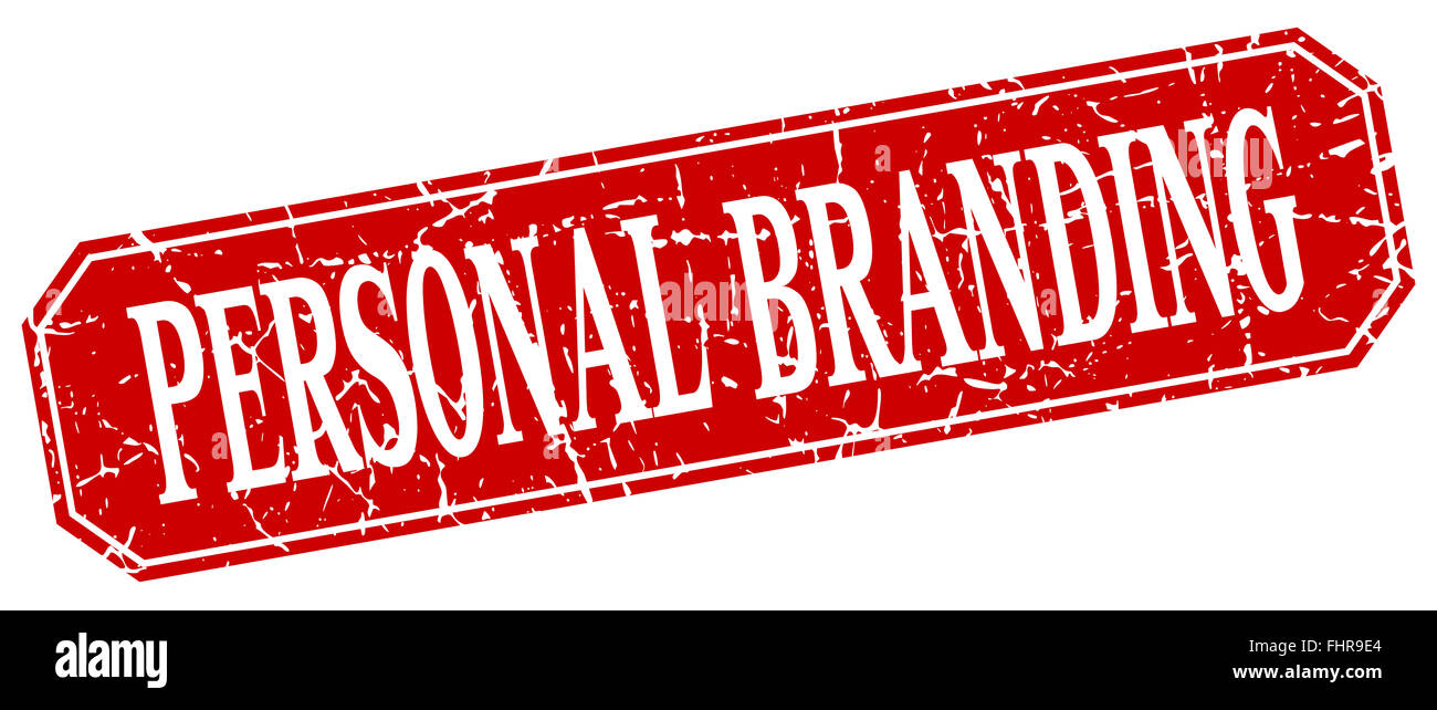 Personal branding grunge stamp hi-res stock photography and images - Alamy