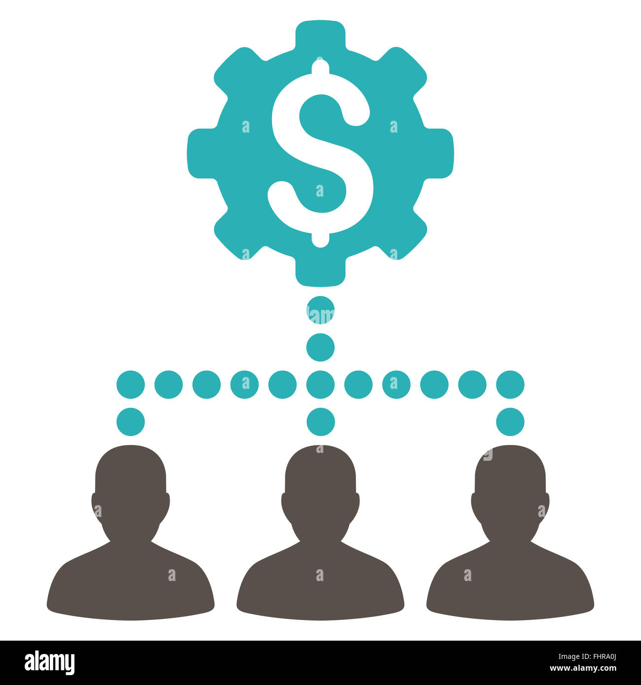 Industrial Bank Clients Icon Stock Photo - Alamy