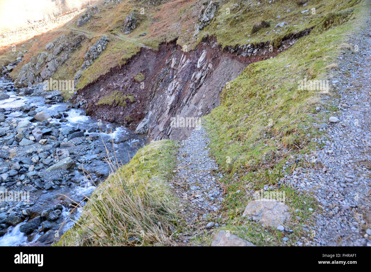 Footpath erosion lake district hi-res stock photography and images - Alamy