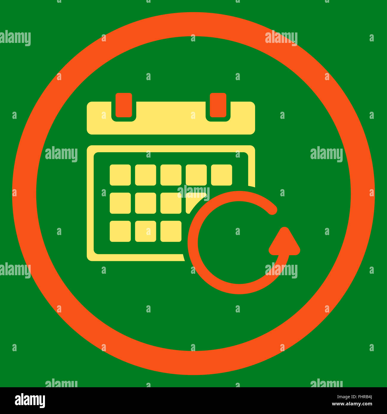 Update Calendar Icon Stock Photo - Alamy