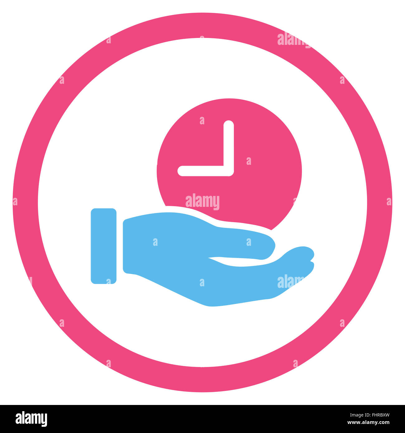 Time Service Icon Stock Photo - Alamy