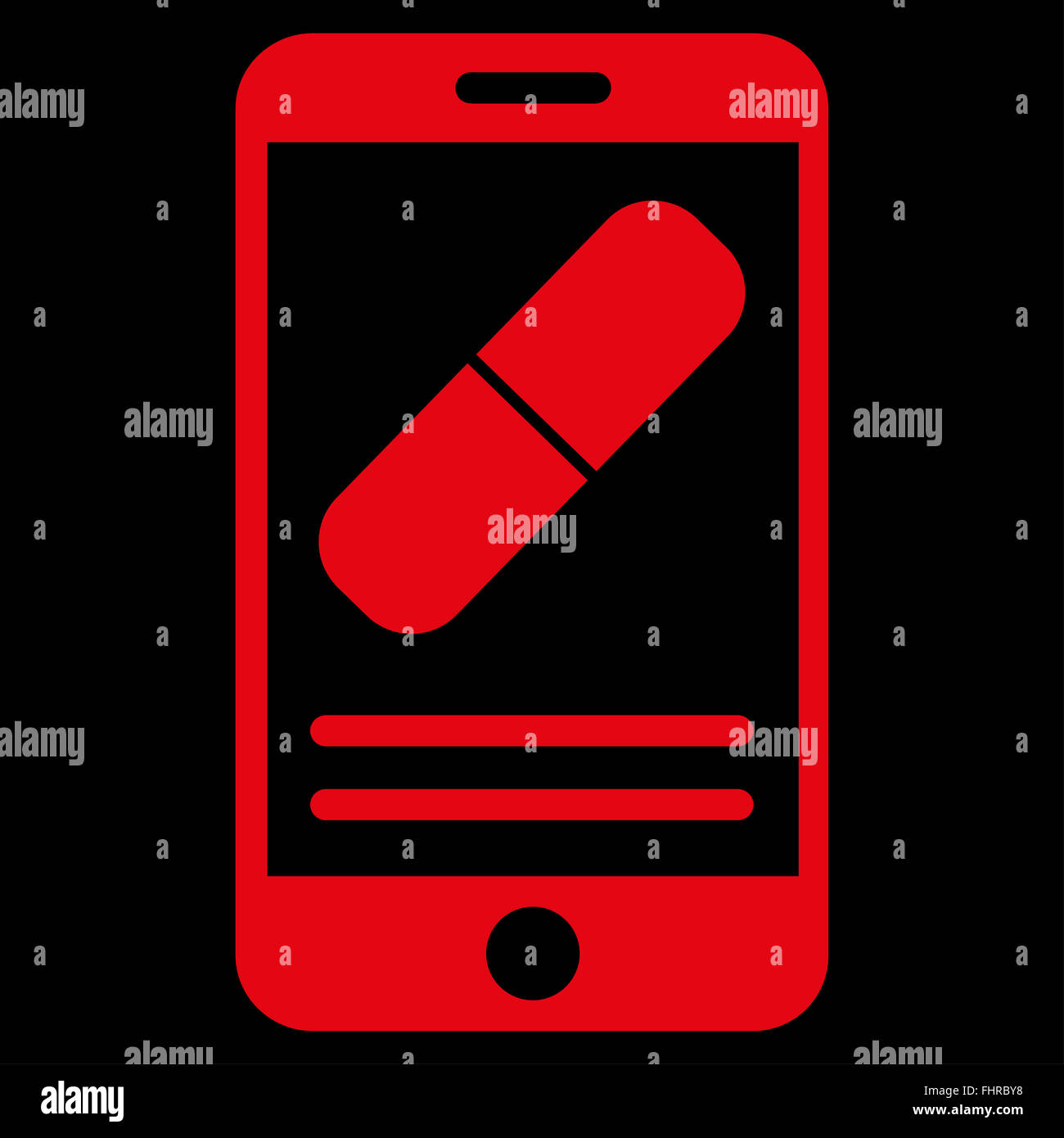 Medication Online Information Icon Stock Photo - Alamy