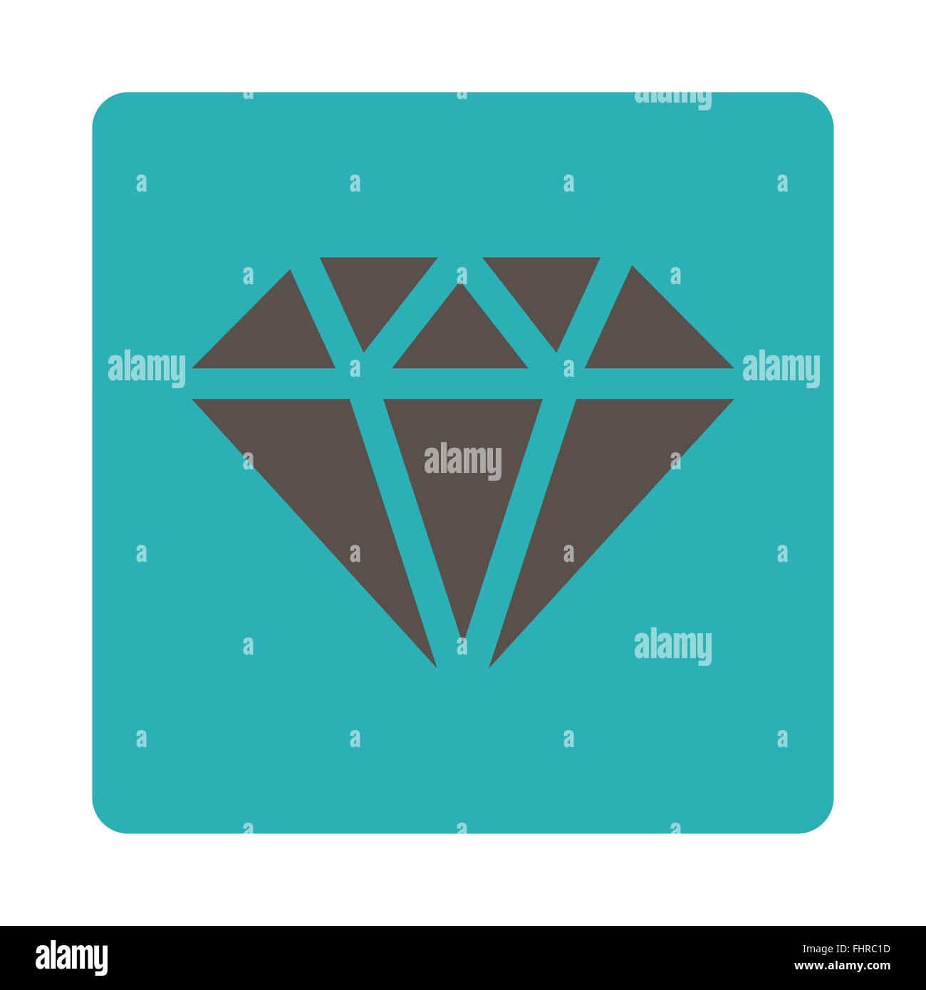 Diamond Icon from Commerce Buttons OverColor Set Stock Photo - Alamy
