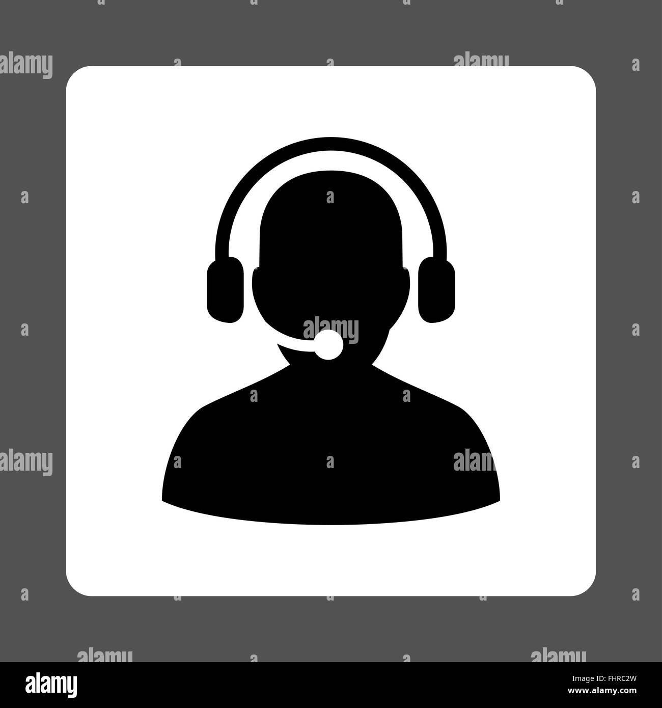 Telemarketing Icon from Commerce Buttons OverColor Set Stock Photo - Alamy