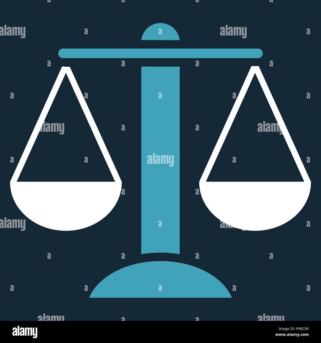 Scales Flat Icon Stock Photo - Alamy