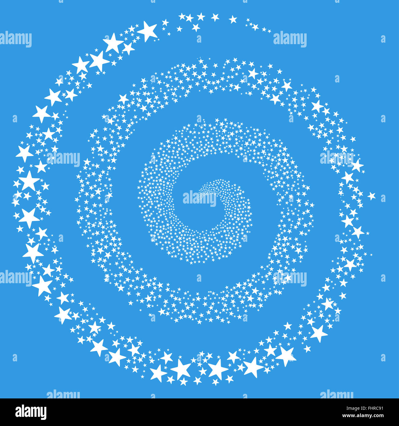 Salute Star Spiral Stock Photo - Alamy