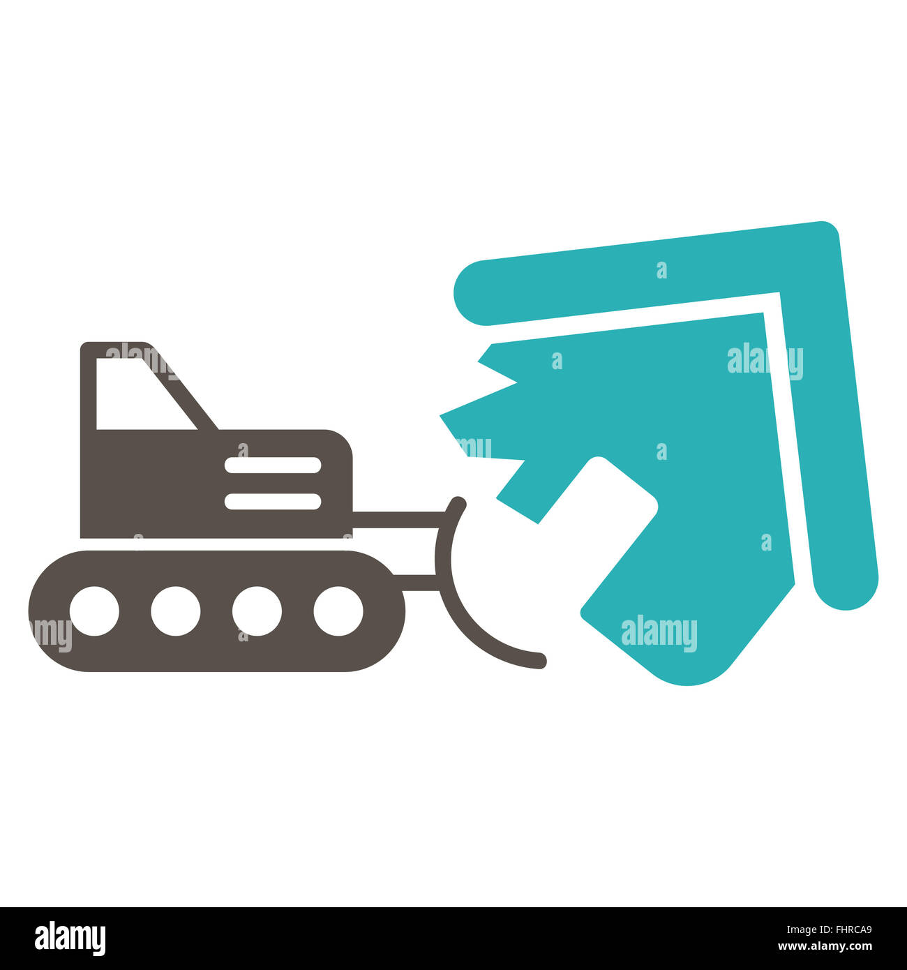 Demolition environment Cut Out Stock Images & Pictures - Alamy