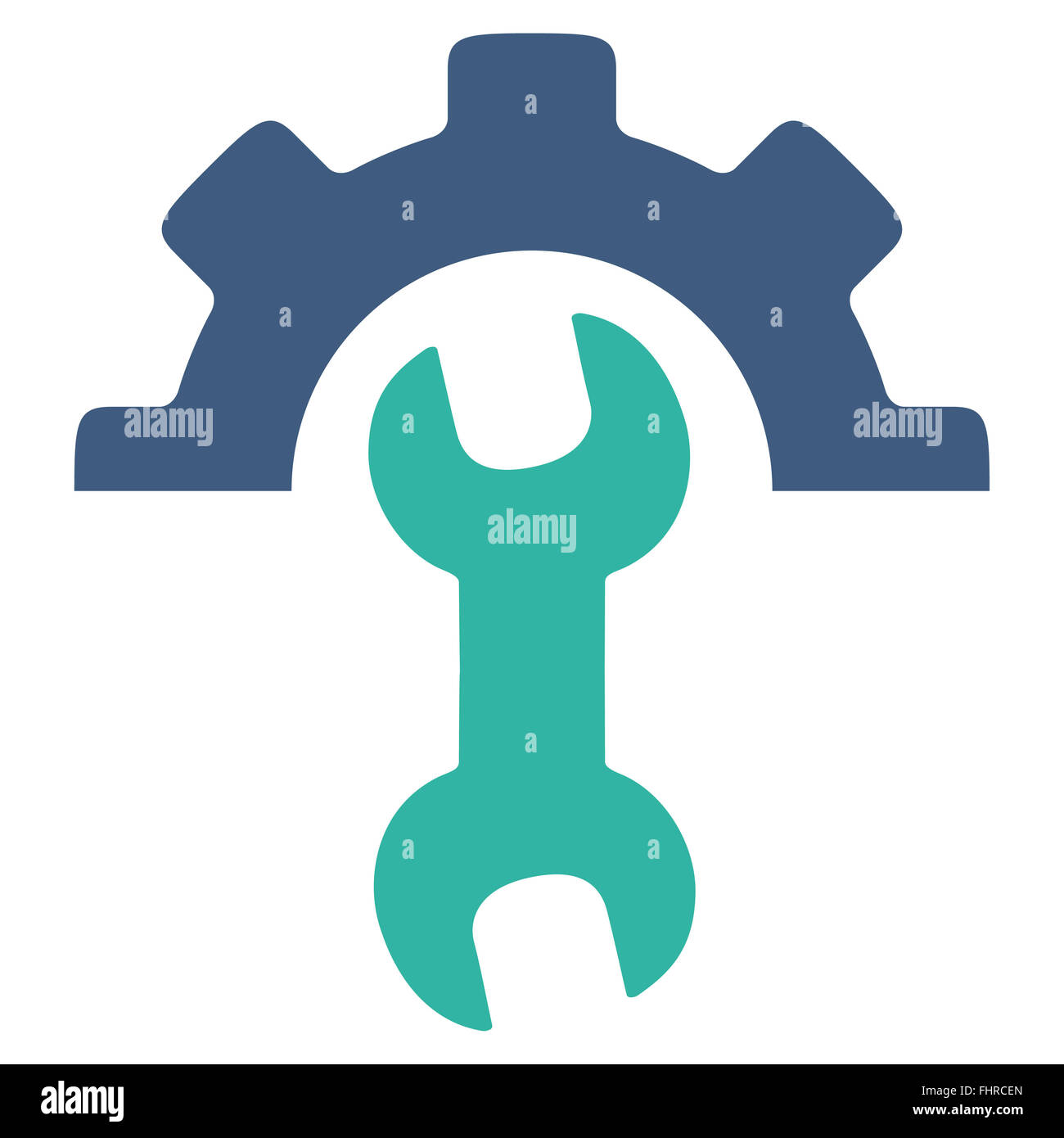 Service Tools Icon Stock Photo - Alamy