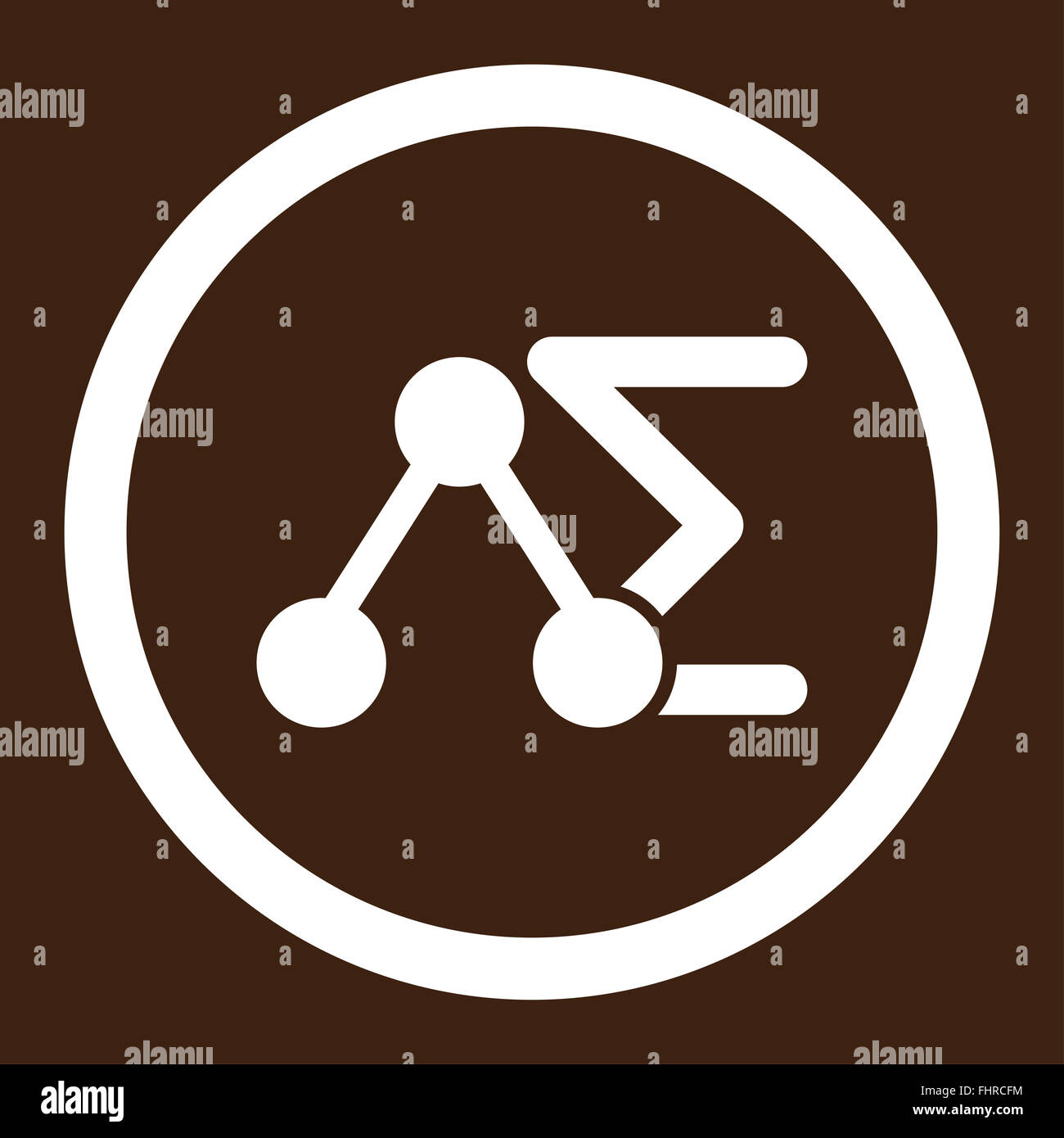 Chemical Analysis Rounded Vector Icon Stock Photo - Alamy