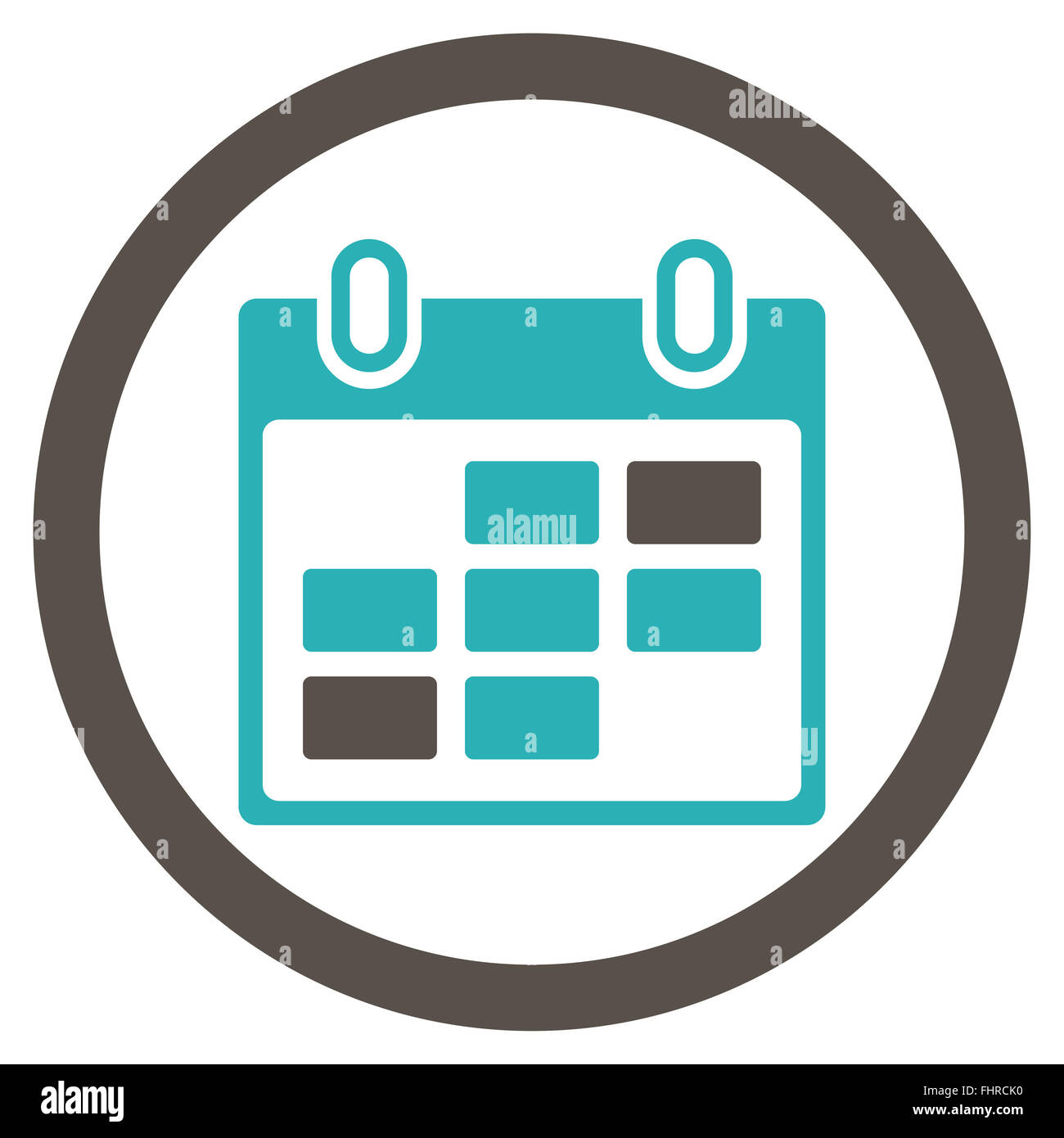 Organizer Days Icon Stock Photo - Alamy