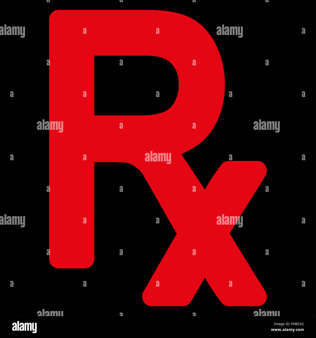 Prescription Symbol Icon Stock Photo - Alamy