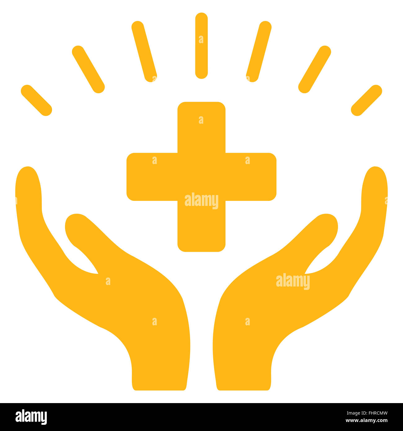 Medical Prosperity Icon Stock Photo - Alamy