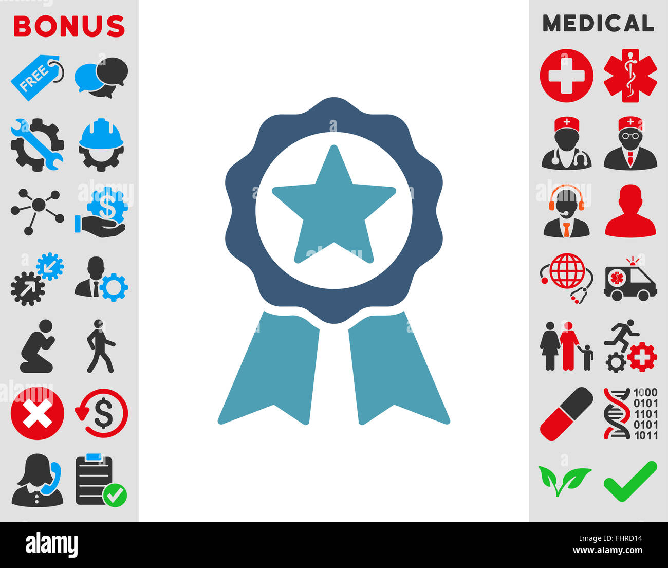 Certification Seal Icon Stock Photo - Alamy