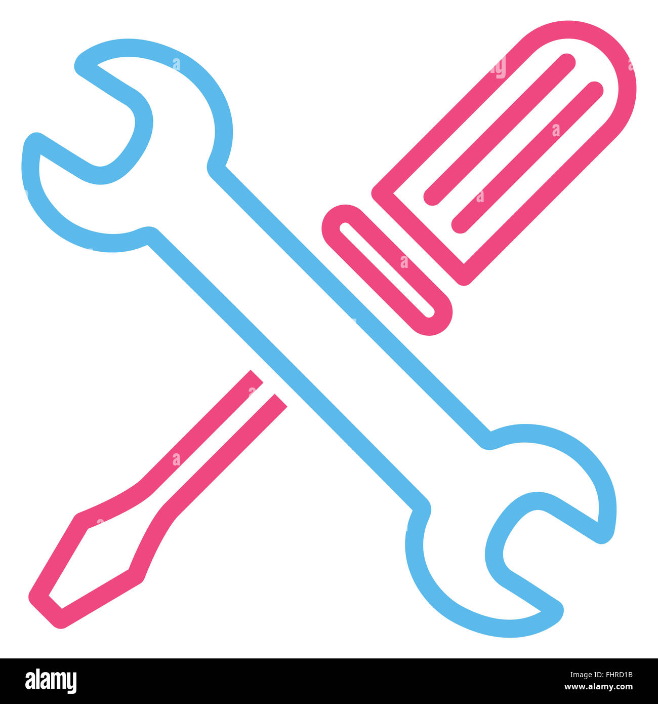 Tuning Tools Icon Stock Photo - Alamy