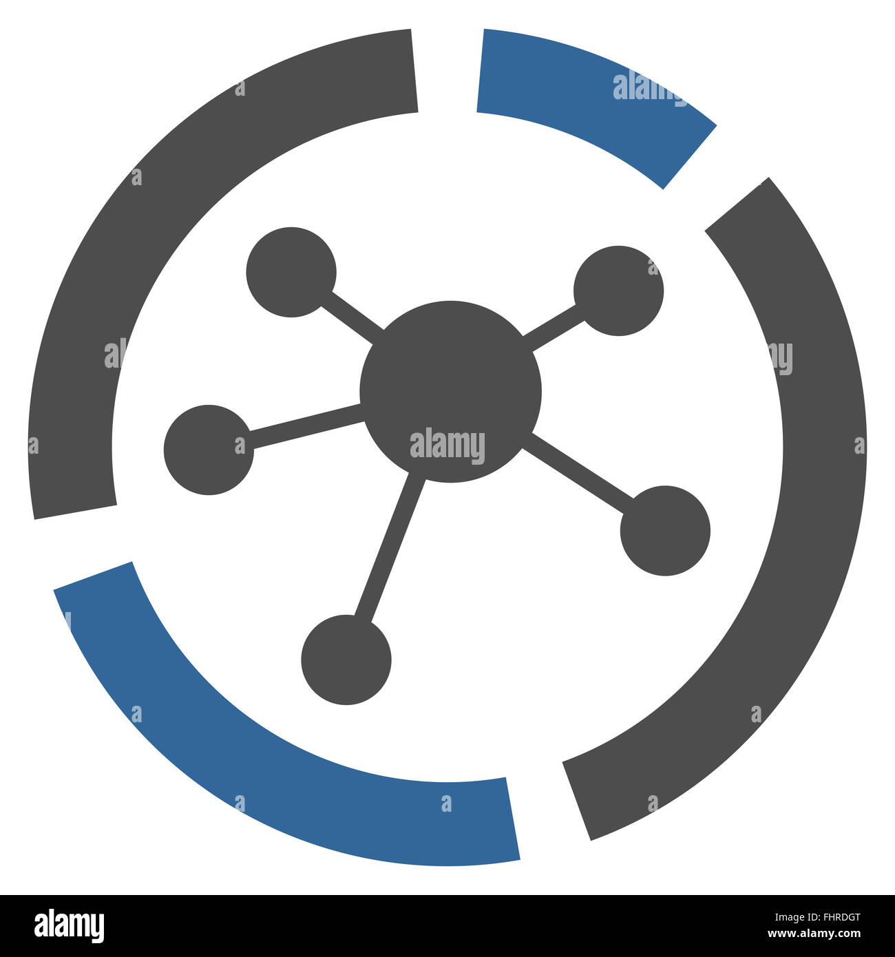 Connections diagram icon Stock Photo - Alamy