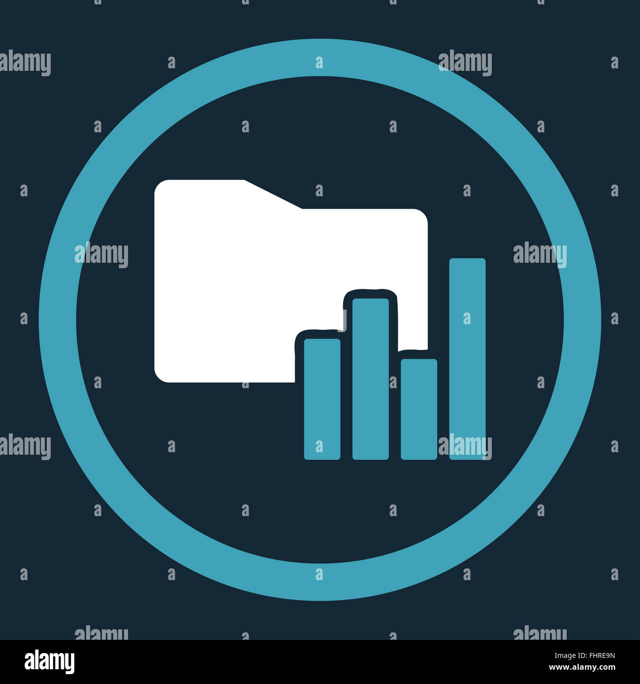 Charts Folder icon Stock Photo - Alamy