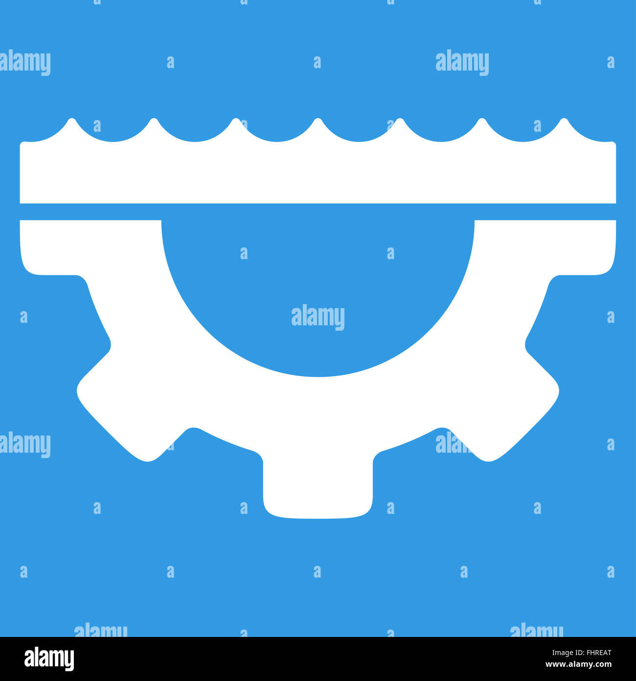 Water Service Icon Stock Photo - Alamy