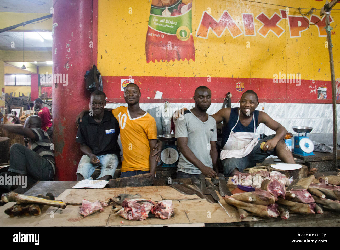 Muscle meat man hi-res stock photography and images - Alamy