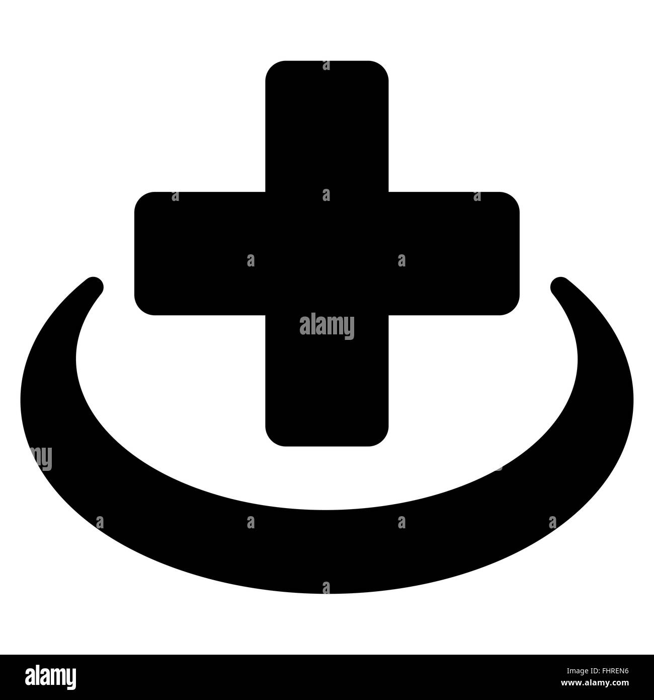 Medical community icon Black and White Stock Photos & Images - Alamy