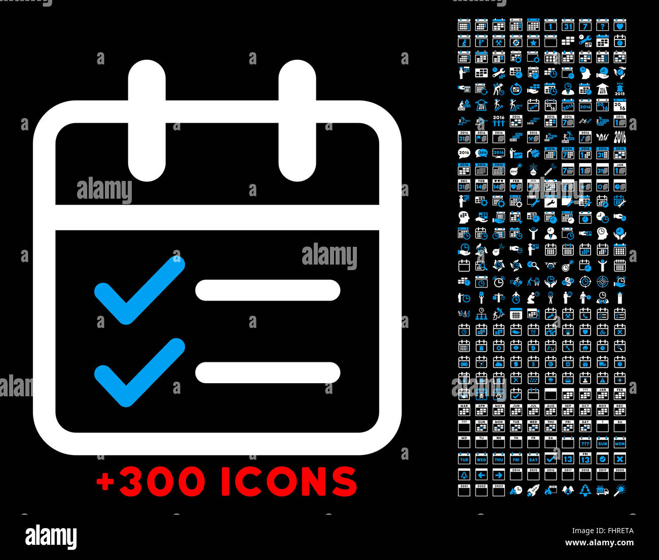 Day Tasks Icon Stock Photo - Alamy