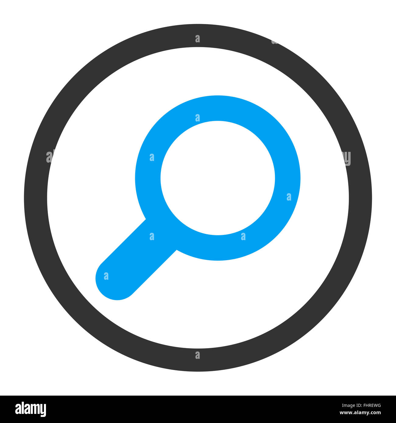View flat blue and gray colors rounded vector icon Stock Photo - Alamy