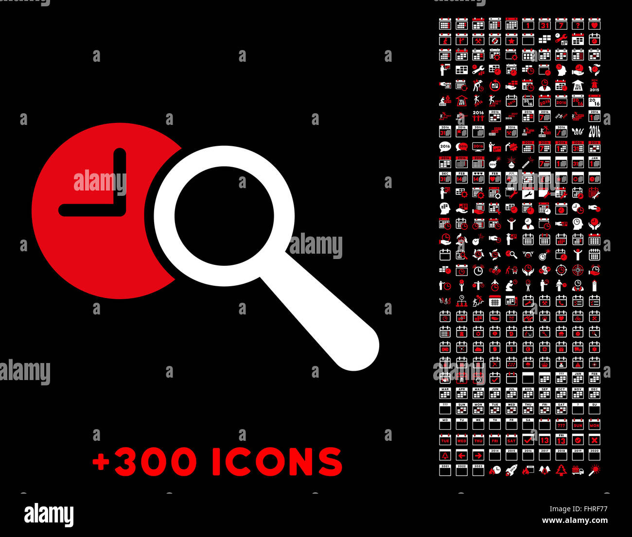 Find Time Icon Stock Photo - Alamy