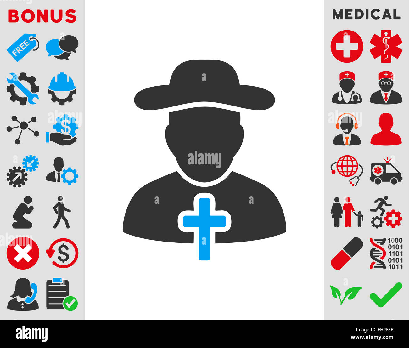 Cleric icon hi-res stock photography and images - Alamy