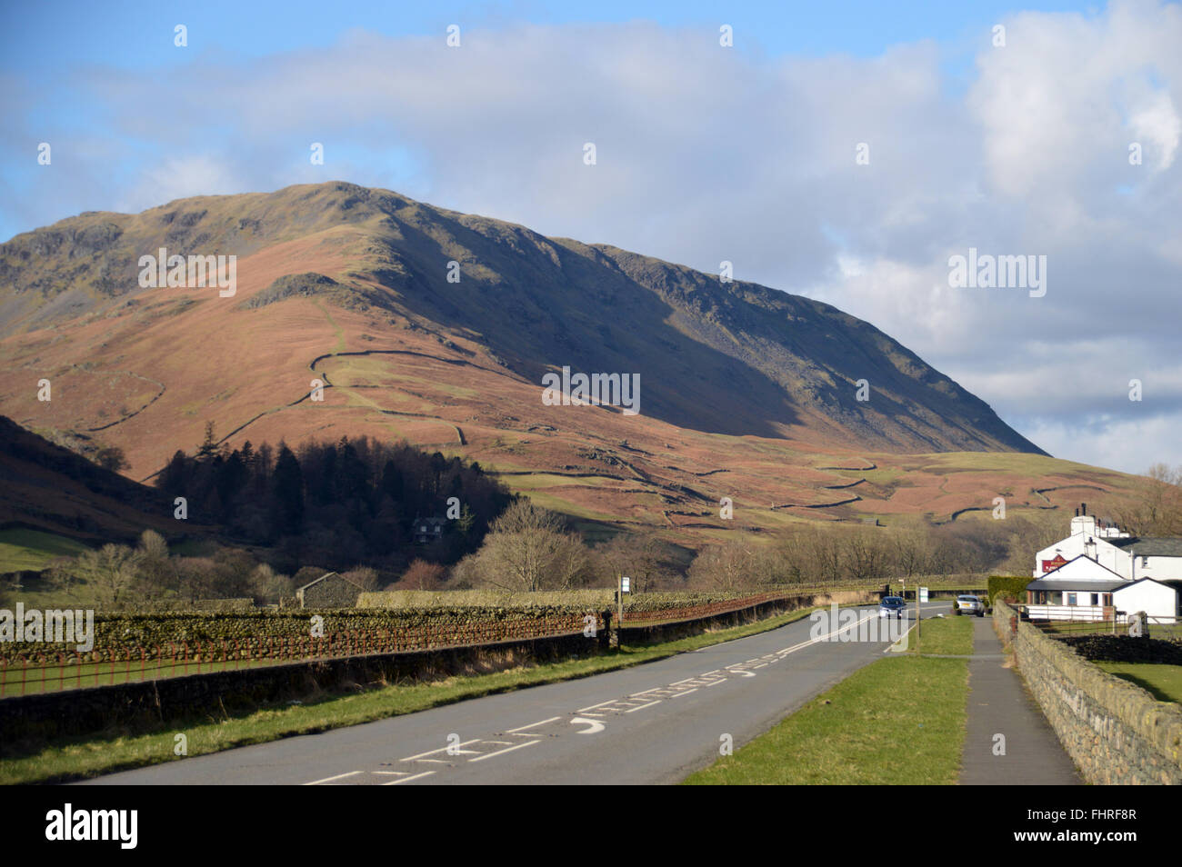 Steel Fell from the A591 near the Travellers Rest Inn Stock Photo - Alamy