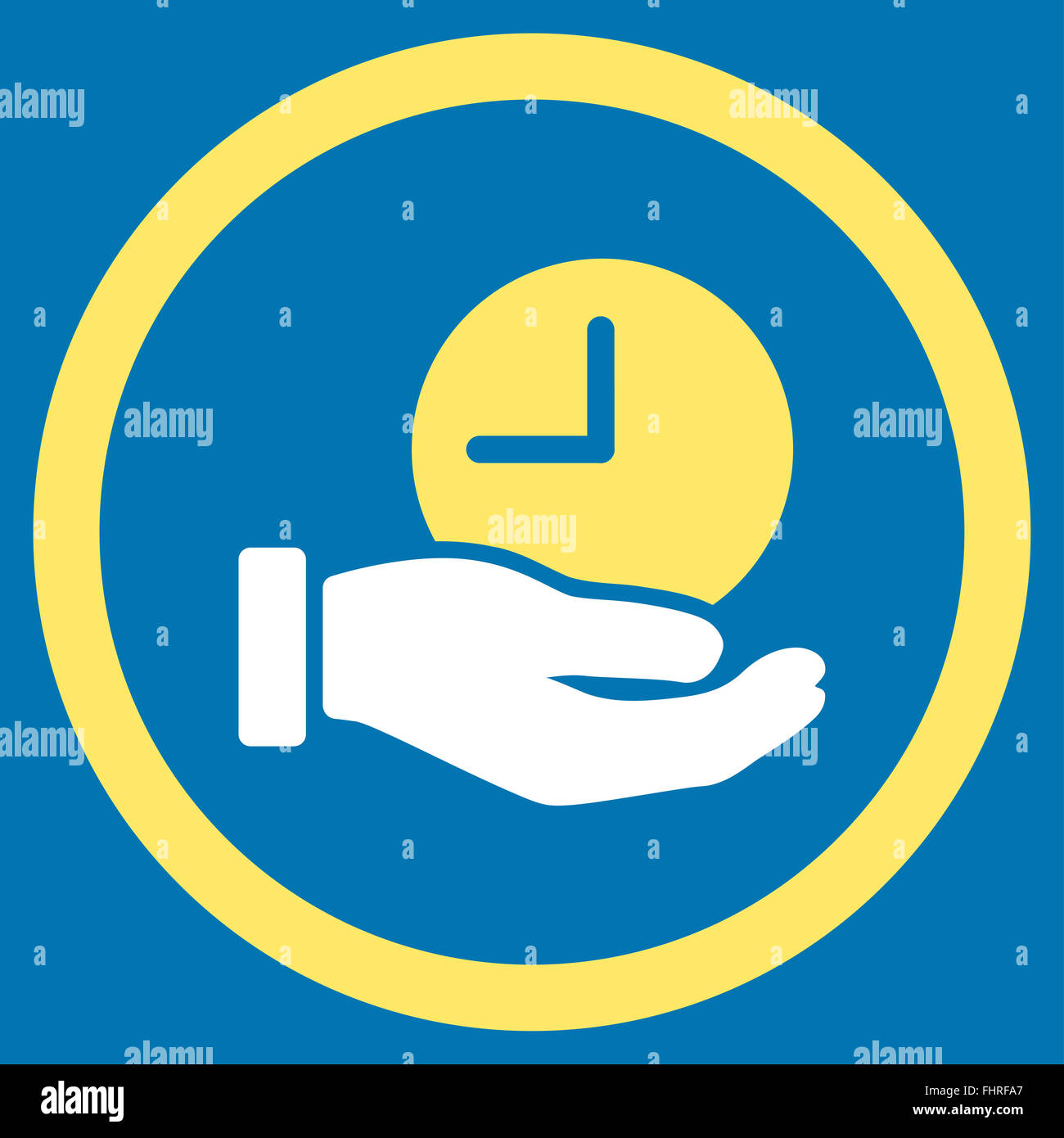 Time Service Icon Stock Photo - Alamy