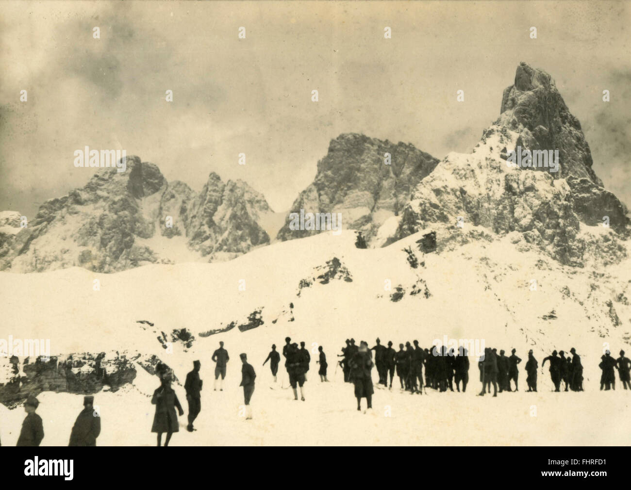 Battalion of Alpini, Italy Stock Photo - Alamy